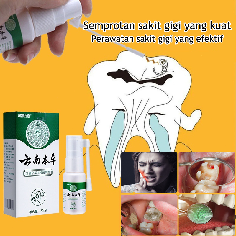 Jual obat semprot sakit gigi Obat sakit gigi Obat sakit gigi herba ...
