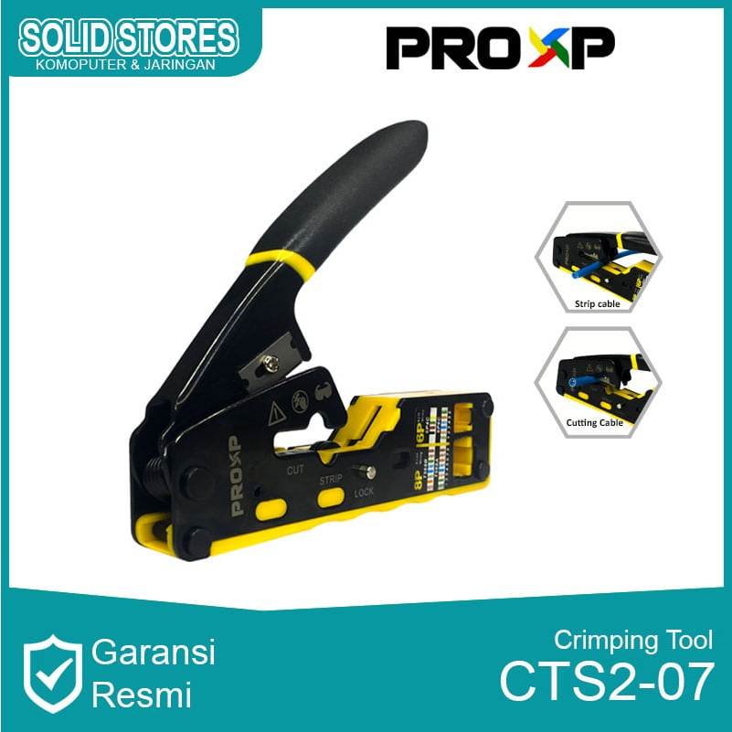Jual PROXP - Tang Crimping Tools CTS2-07 Cable Crimper Support RJ45 ...