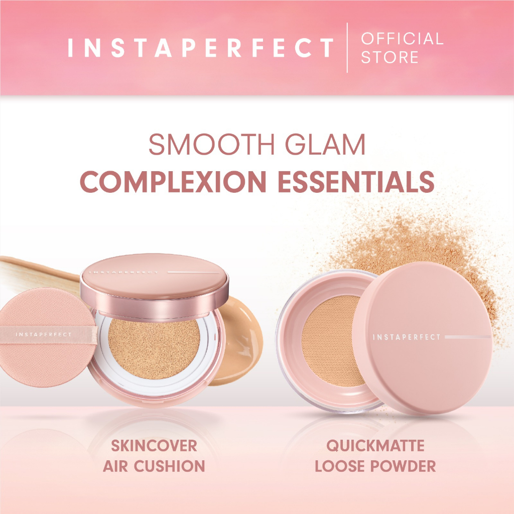 Jual Instaperfect Smooth Glam Complexion Essentials Bundle (Skincover ...