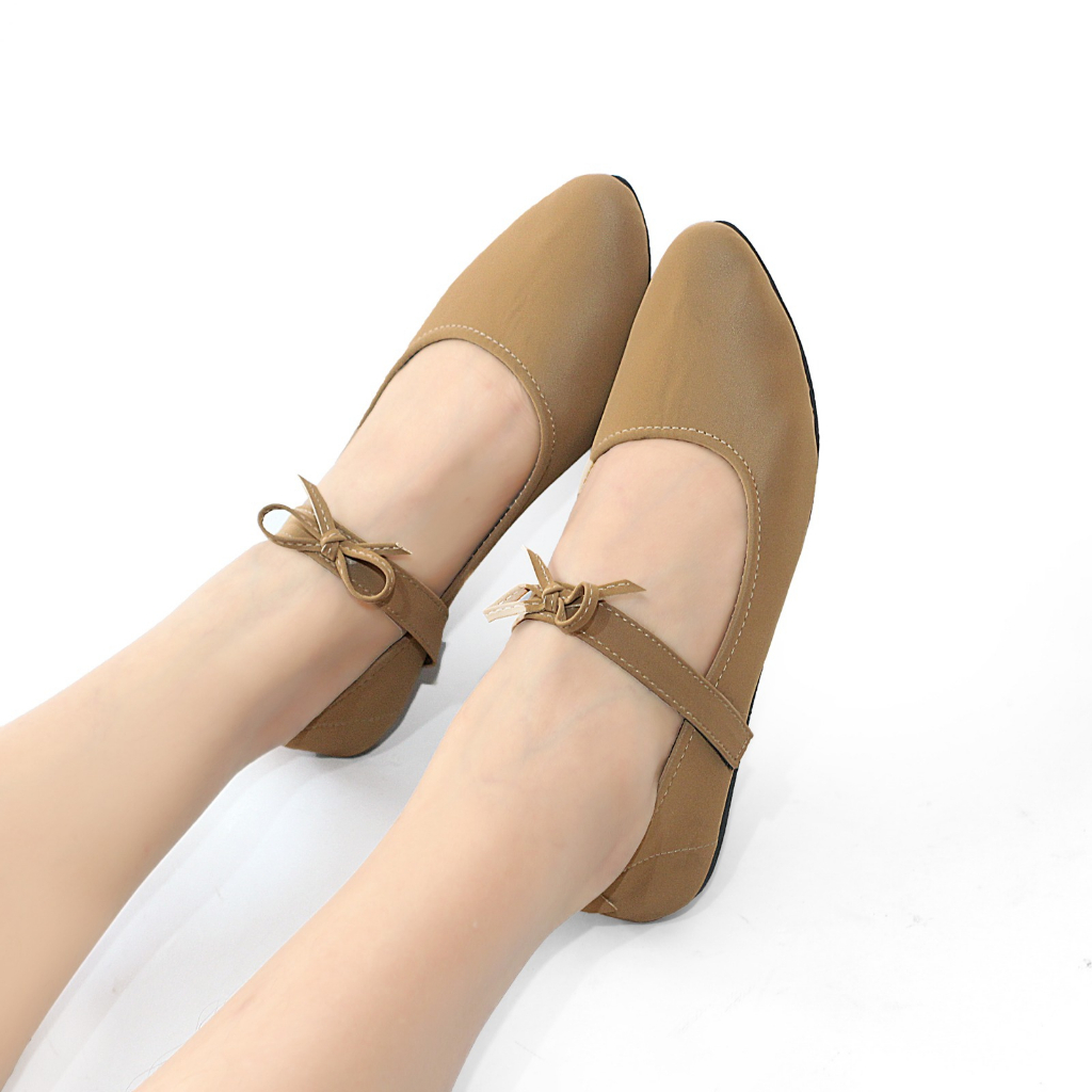 Jual FLATSHOES WANITA SEPATU TEPLEK CEWEK SOL KARET CASUAL BALET STYLE ...