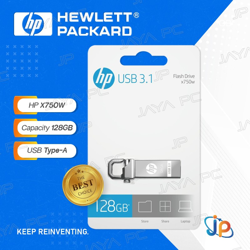 Jual Flash Disk HP X750W 128GB - Flashdisk 128 GB USB 3.1 | Shopee ...
