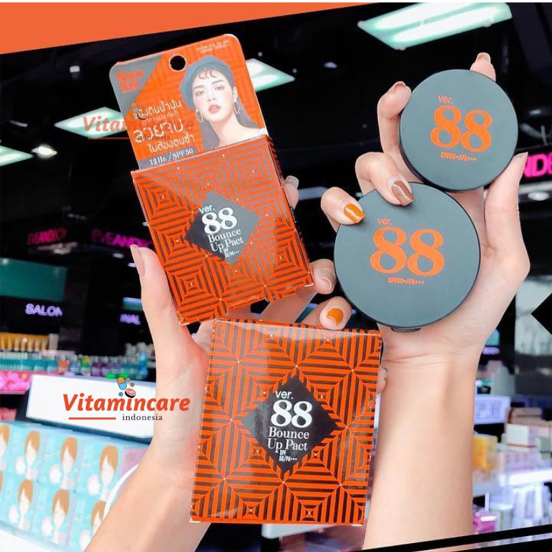 Jual Ver88 Bounce Up Pack - Beda Ver.88 Ori Thailand - Bedak Padat ...