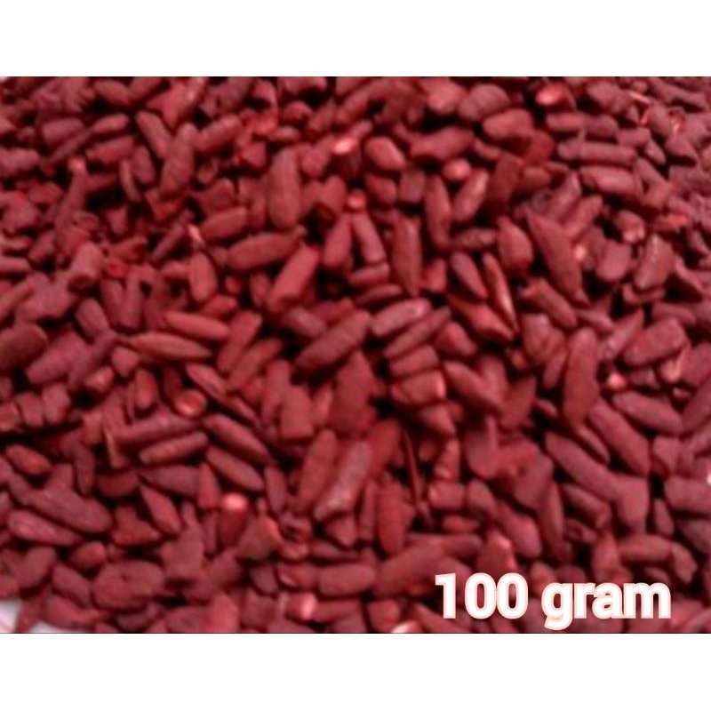 Jual 100 gram Ang kak / hong qu mi / beras merah angkak untuk ...
