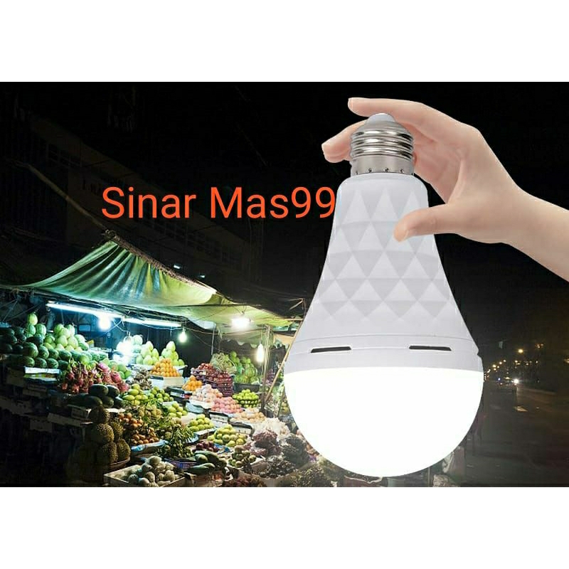 Jual Lampu Bohlam Emergency LED Bulb Magic 10w 15w 20 Watt | Shopee ...