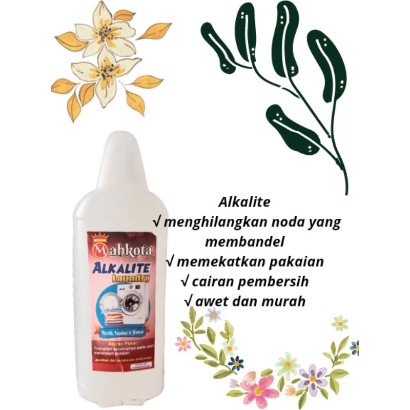 Jual Alkalite 5 liter chemical laundry | Shopee Indonesia