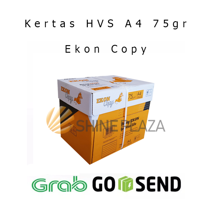 Jual Kertas HVS A4 75gr Ekon Copy - Kertas Fotocopy Putih A4 70gr ...