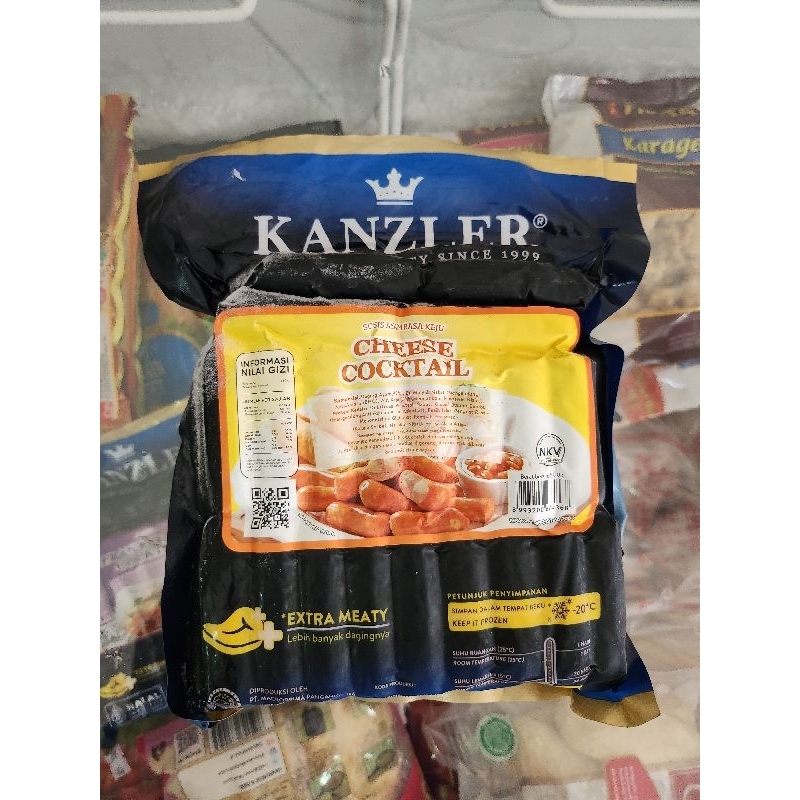 Jual Sosis Kanzler Cheese Cocktail 500 gram | Shopee Indonesia