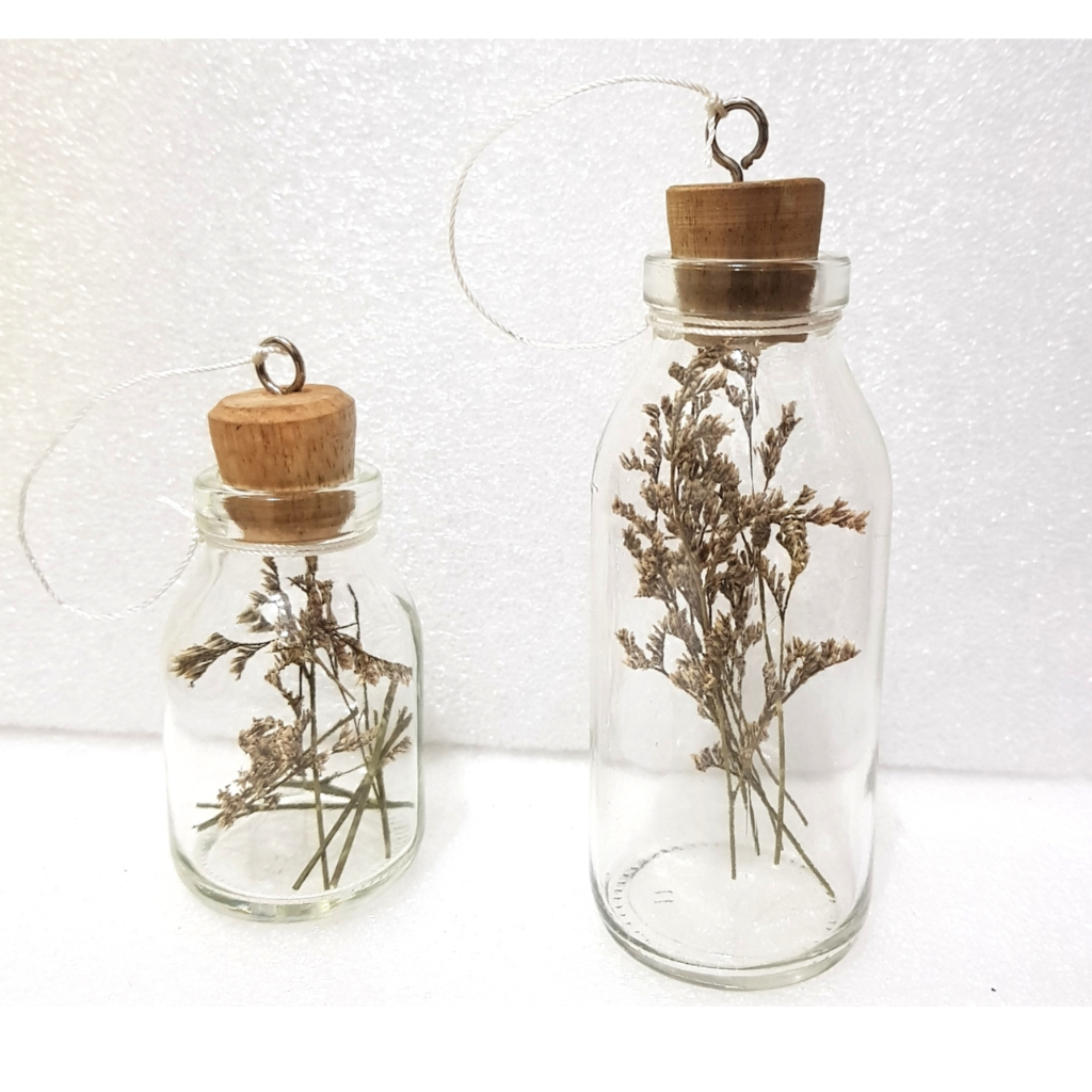 Jual Botol Hiasan Vintage / Botol Kaca Souvenir / BOTOL KACA TUTUP KAYU ...