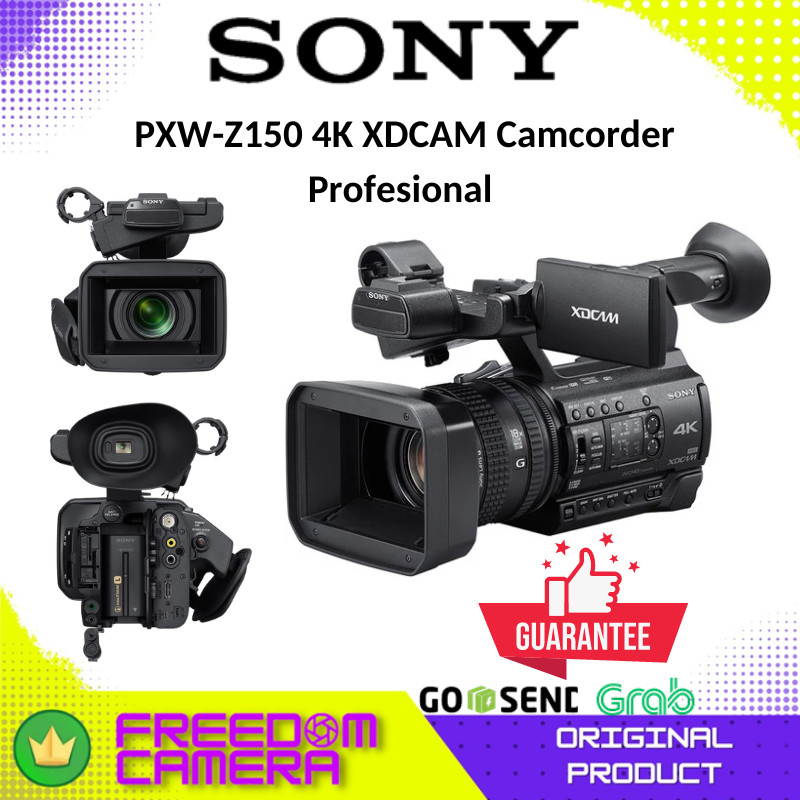 Jual Sony PXW-Z150 4K Three-chip XDCAM Handheld Camcorder | Shopee ...