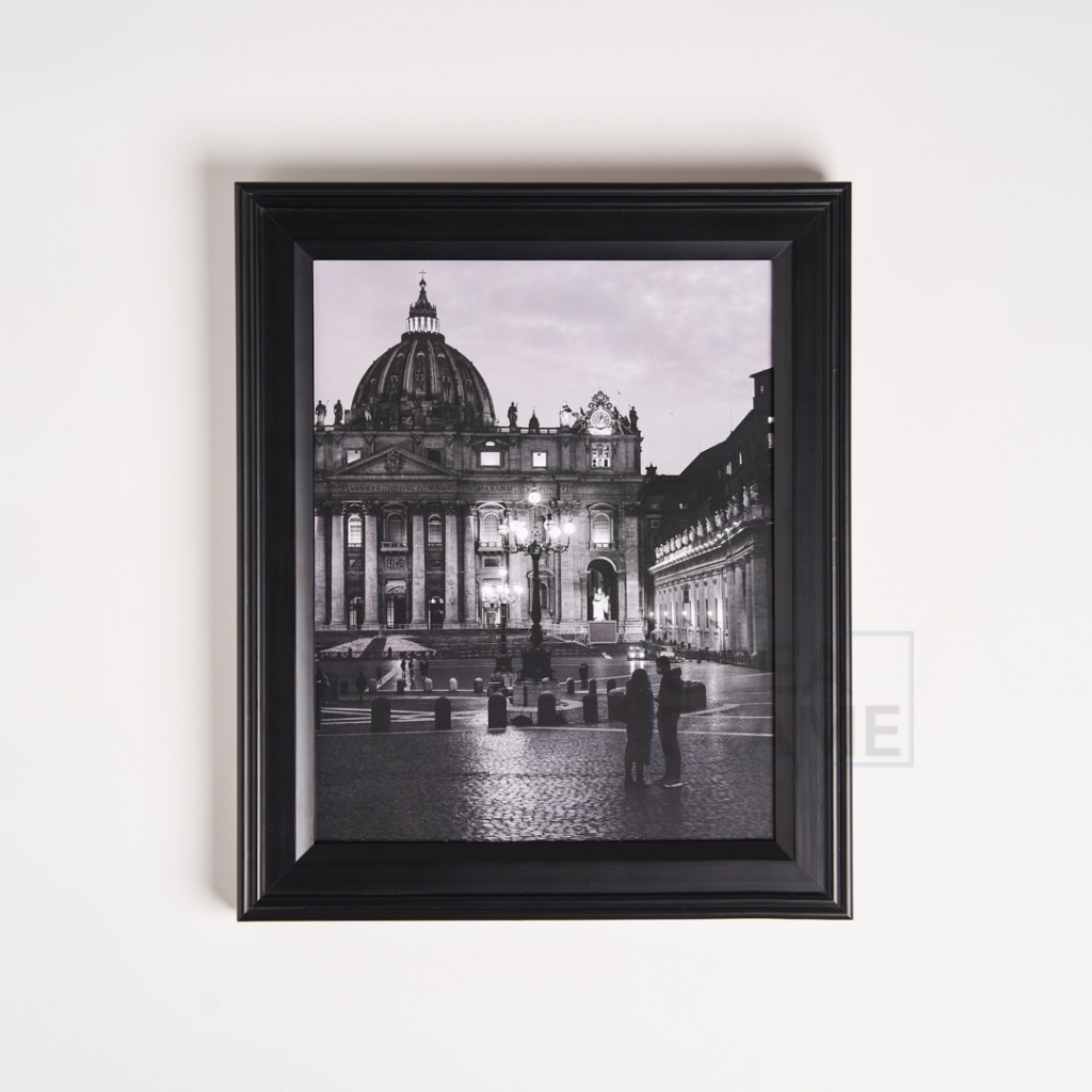Jual Bingkai Foto Kayu Modern Hitam - Frame Foto 36x54cm | Shopee Indonesia