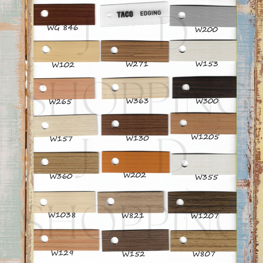 Jual Edging Taco Woodgrain (5) 2 x 42mm | Shopee Indonesia