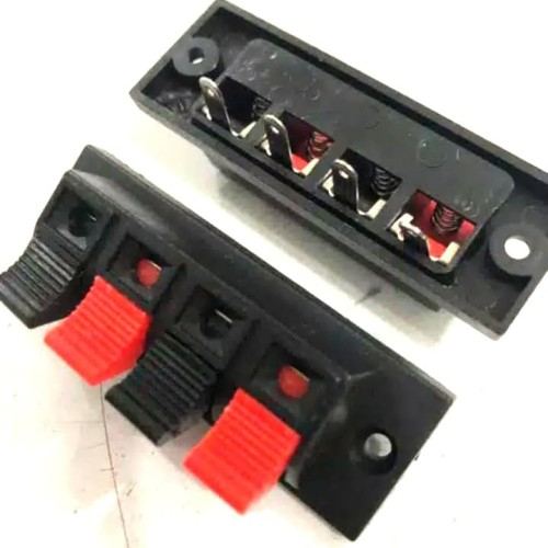 Jual Terminal Jepit 4 Pin Untuk Speaker Aktif | Shopee Indonesia