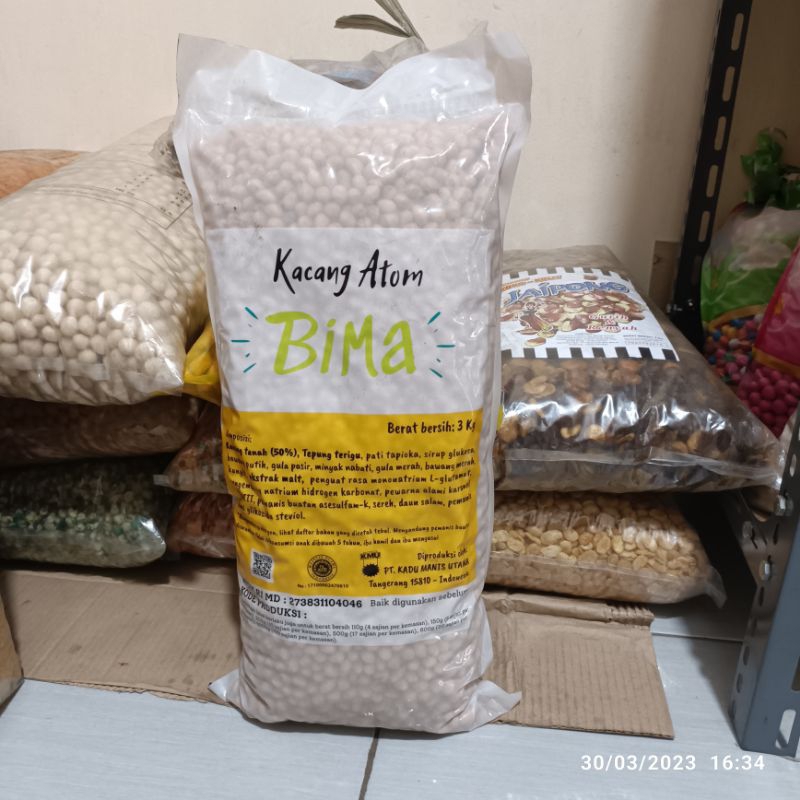 Jual Kacang atom Bima 1000 gram | Shopee Indonesia