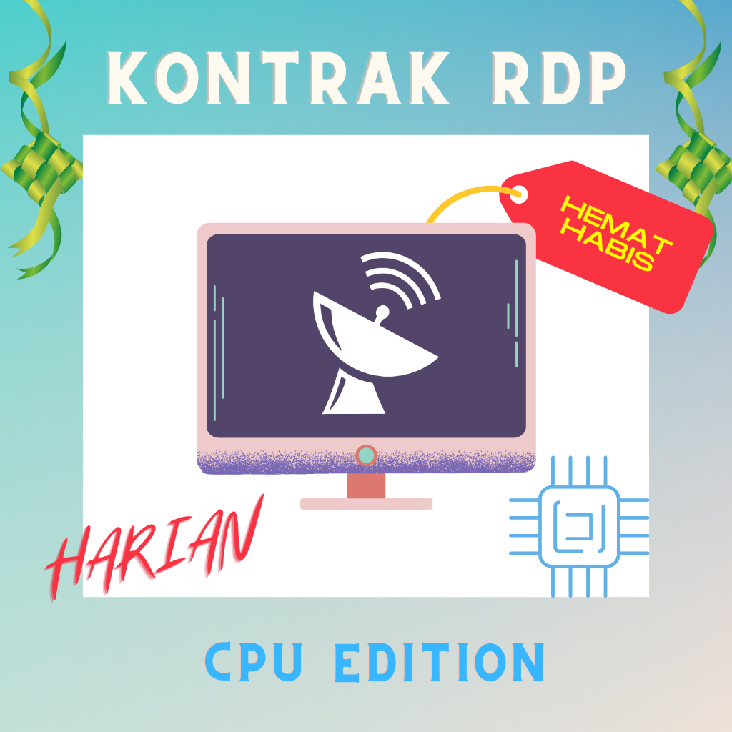 Jual [BIG DEAL PACK REBORN] Kontrak RDP Paling murah CPU ngebut Support ...