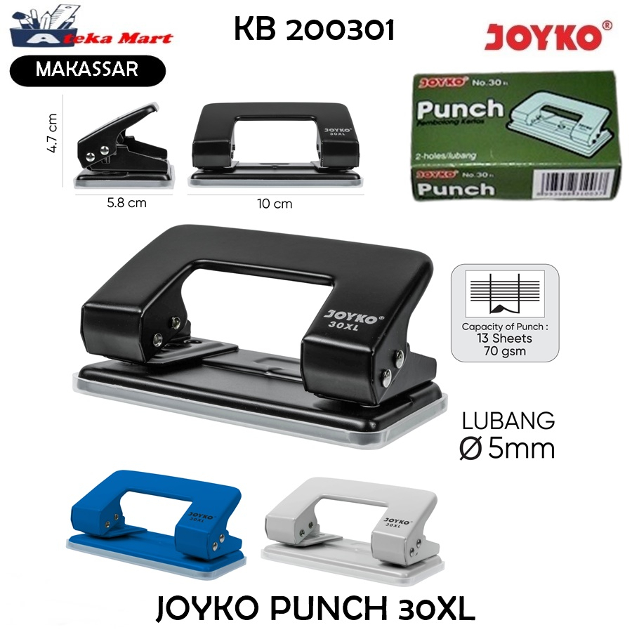 Jual [PCS] JOYKO PUNCH NO. 30XL PELUBANG | Shopee Indonesia
