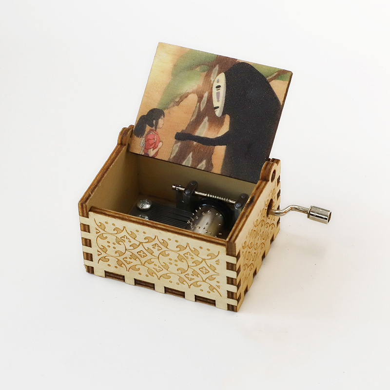 Jual Kotak Musik Kayu Wooden Music Box Vintage Diputar Manual | Shopee ...