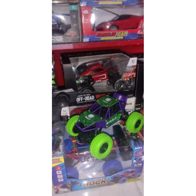 Jual Mainan Anak Remote Control Rock Climbing Car Of Heroes Alloy Model ...