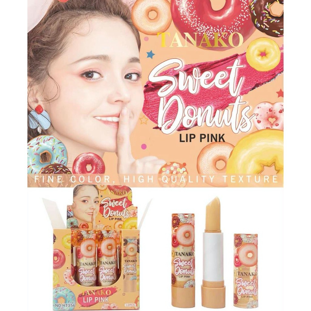 Jual Lip Balm Tanako Lipbalm Magic Pink Peach Color | Libbam Treatment ...