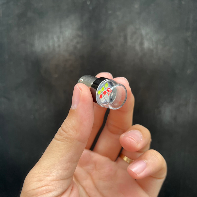 Jual RGB Bayonet Kaki 2 DC 12v Transparan Bohalm Lampu Rem LED Nyala ...