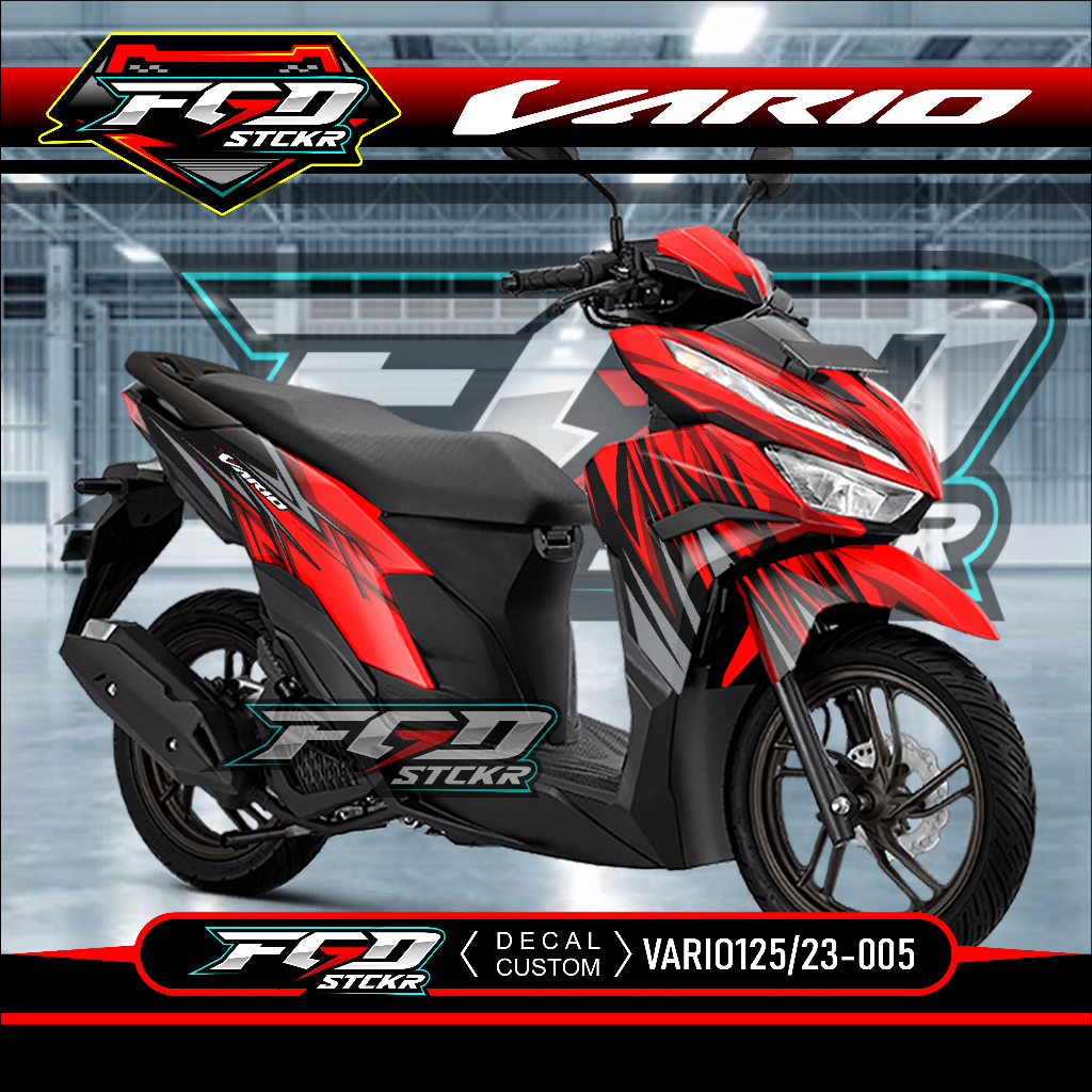 Jual Decal Stiker Vario 125 New 2022 2023 Full body Desain FGD 005 | Shopee Indonesia