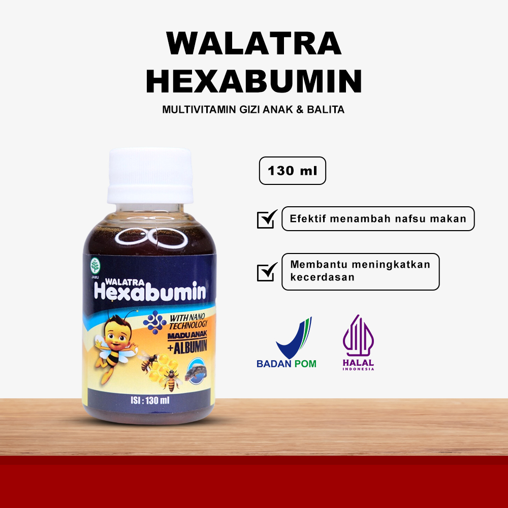 Jual Walatra Hexabumin Madu Vitamin Gizi Madu Herbal Nutrisi ...