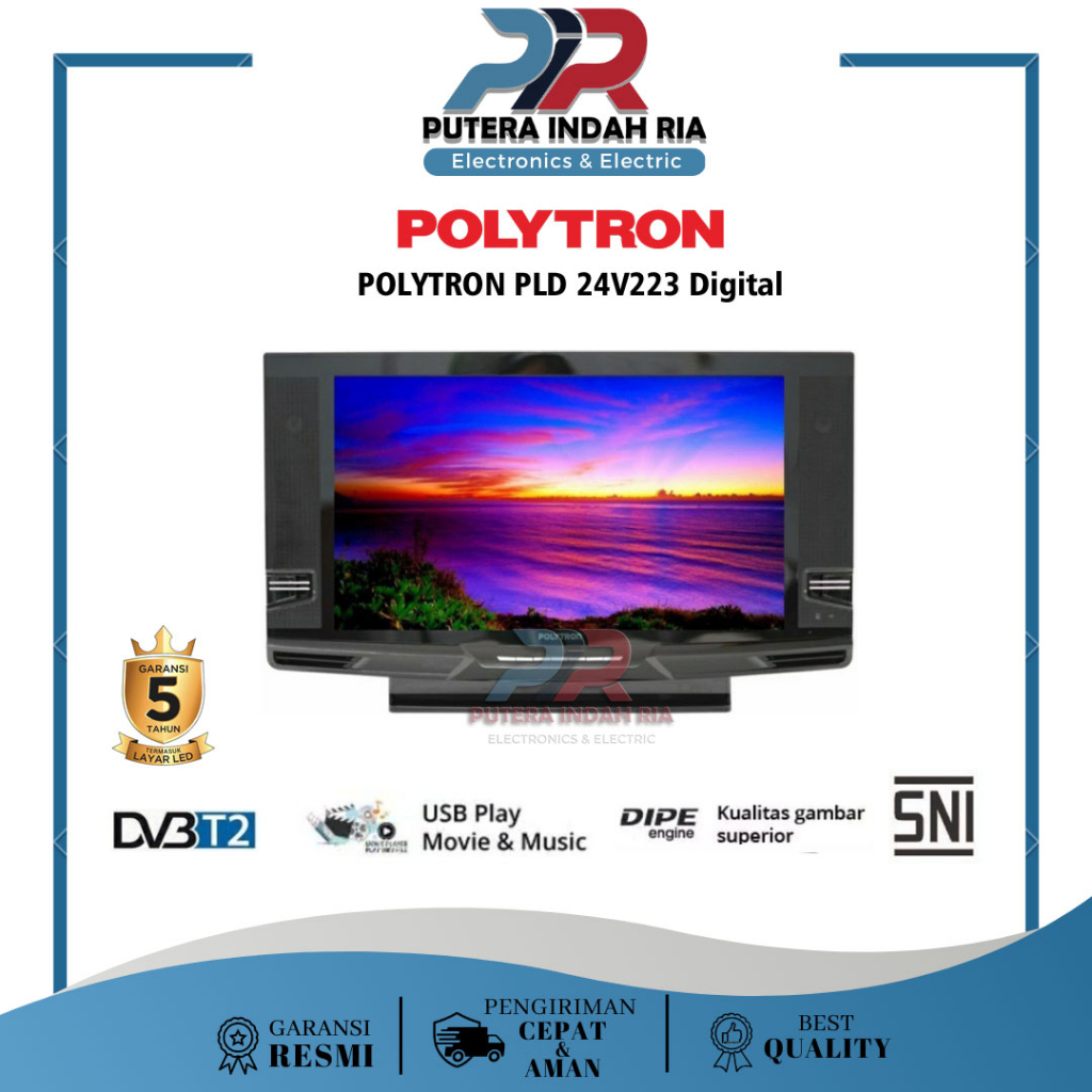 Jual POLYTRON TV Semi Tabung PLD 24V223 | Shopee Indonesia