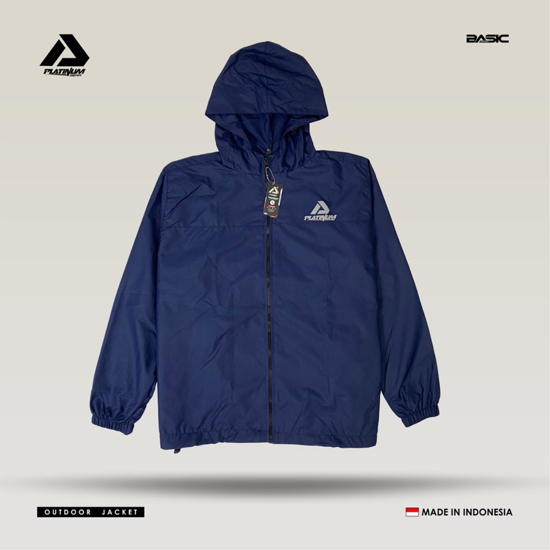Jual JAKET PARASUT / JAKET OUTDOOR (BASIC SERIES) | Shopee Indonesia