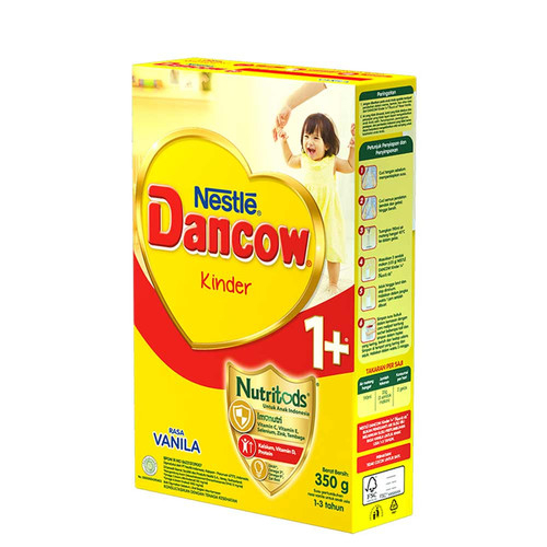 Jual Dancow 1+ Susu Pertumbuhan Anak usia 1-3 tahun - Box 350 gram ...