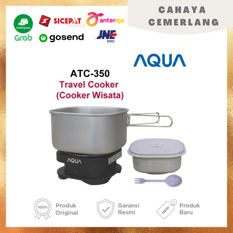 Jual AQUA Travel Cooker ATC-350 Wisata | Shopee Indonesia