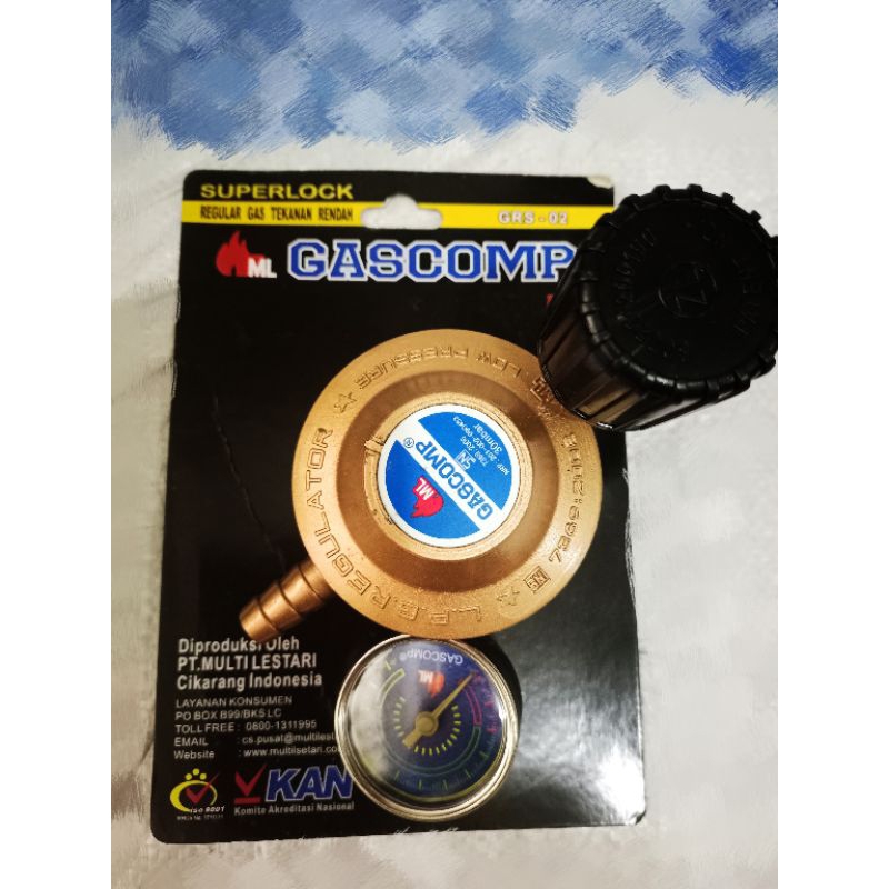 Jual gascomp superlock GRS02 regulator | Shopee Indonesia