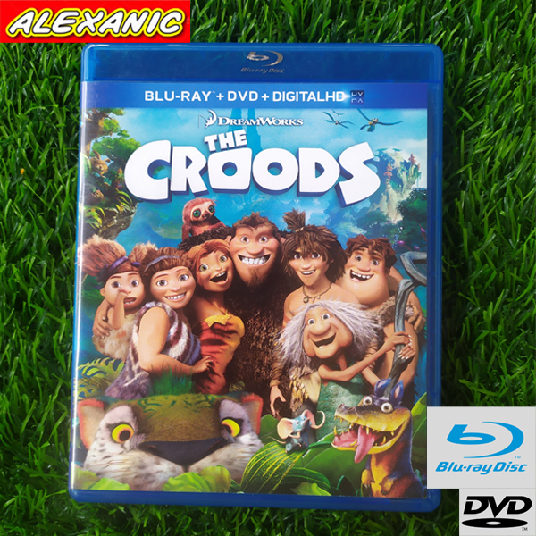 Jual THE CROODS Blu-Ray + DVD + Digital HD THE CROODS 1 BluRay ORIGINAL ...