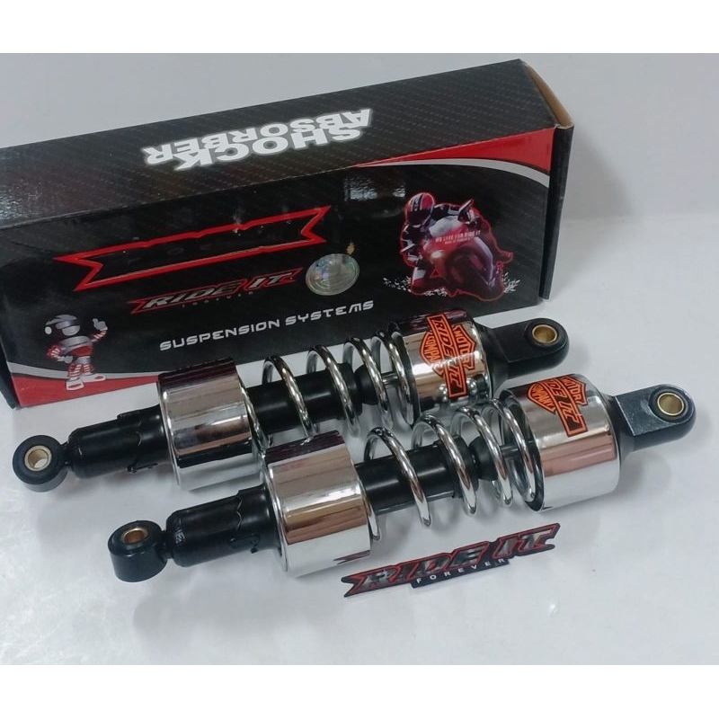 Jual shock shok belakang ride it crome Harley Davidson shok ride it ...