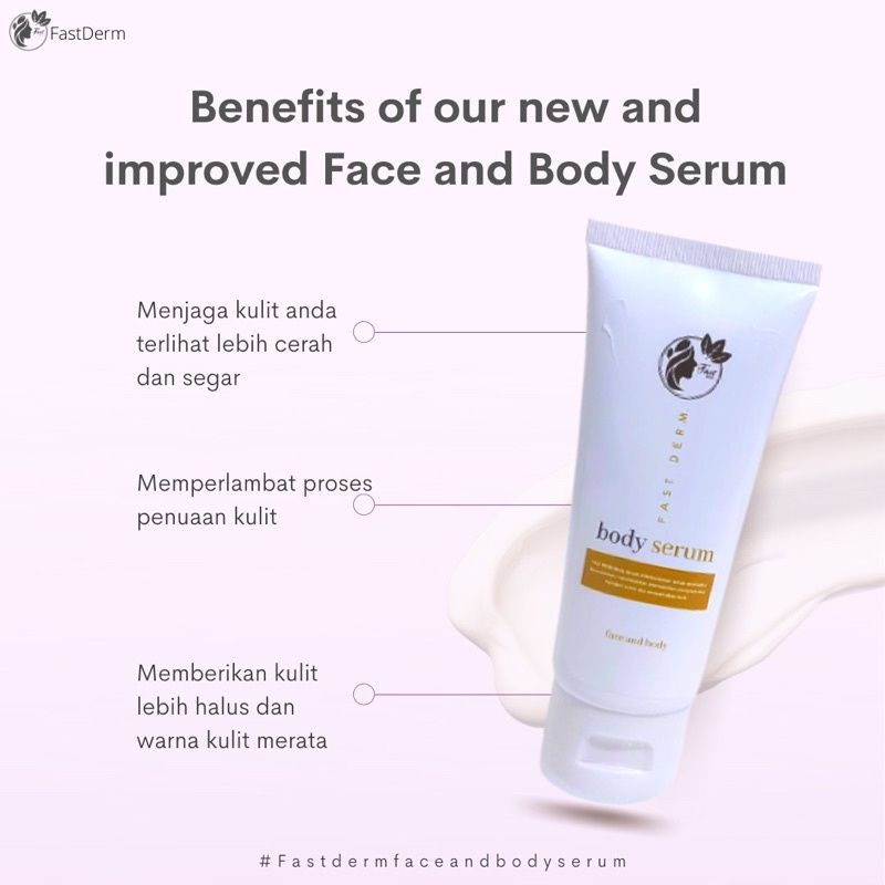 Jual FASTDERM FACE N BODY SERUM/BODYSERUM FASTDERM | Shopee Indonesia