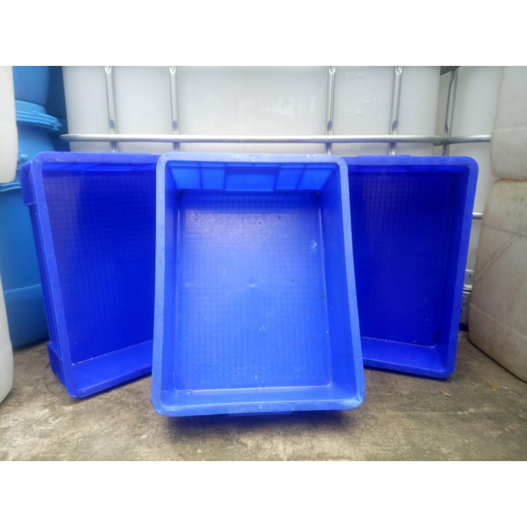 Jual Bak Plastik Kotak Keranjang Rapat Keranjang Buah Plastik Box ...