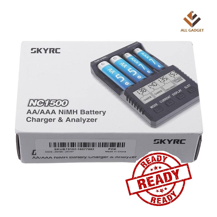 Jual Charger SKYRC NC1500 NIMH AA/AAA Battery Charger & Analyzer ...