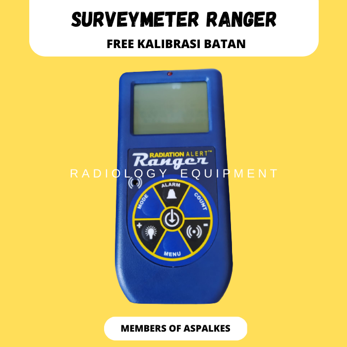 Jual SURVEYMETER RANGER SURVEYMETER XRAY SURVEYMETER RADIOLOGI INCLUDE ...