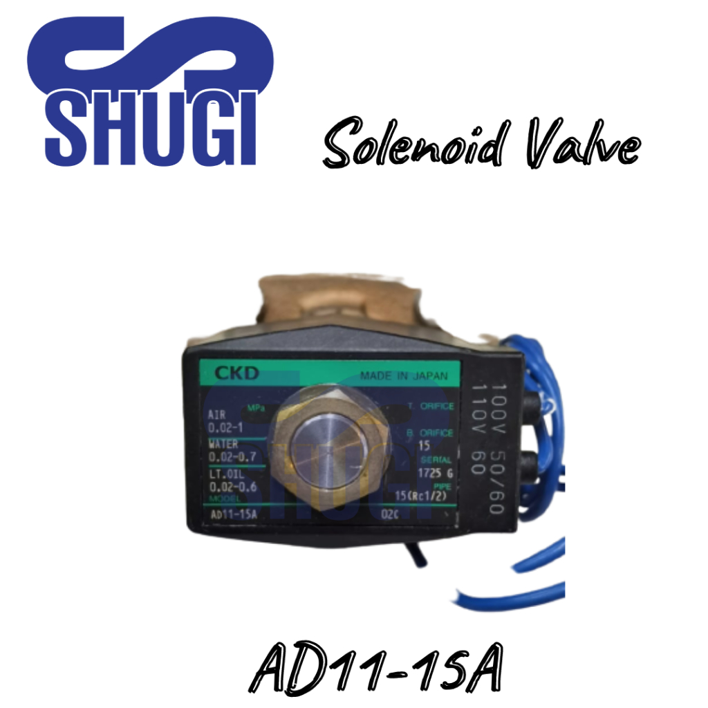 Jual Solenoid Valve CKD AD11-15A-110VAC | Shopee Indonesia