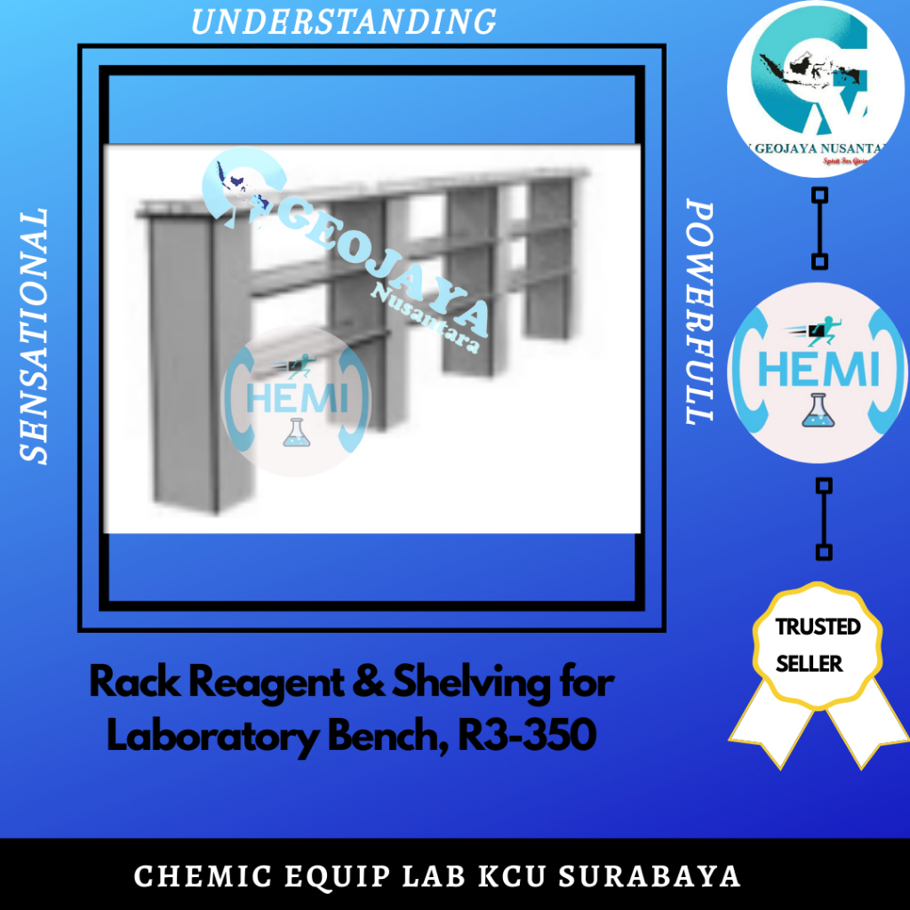 Jual Rack Reagent & Shelving for Laboratory Bench, R3-350 | Shopee ...