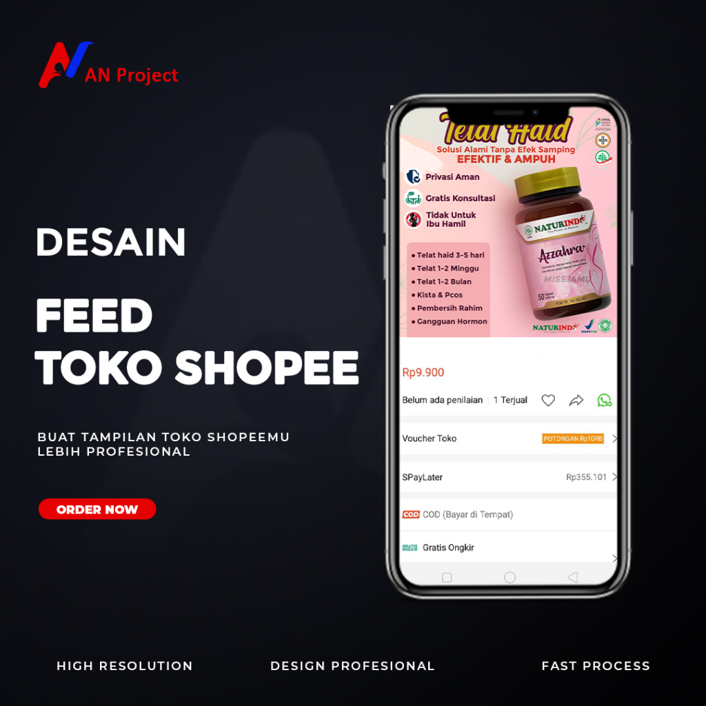 Jual Jasa Desain Feed Toko Shopee | Shopee Indonesia