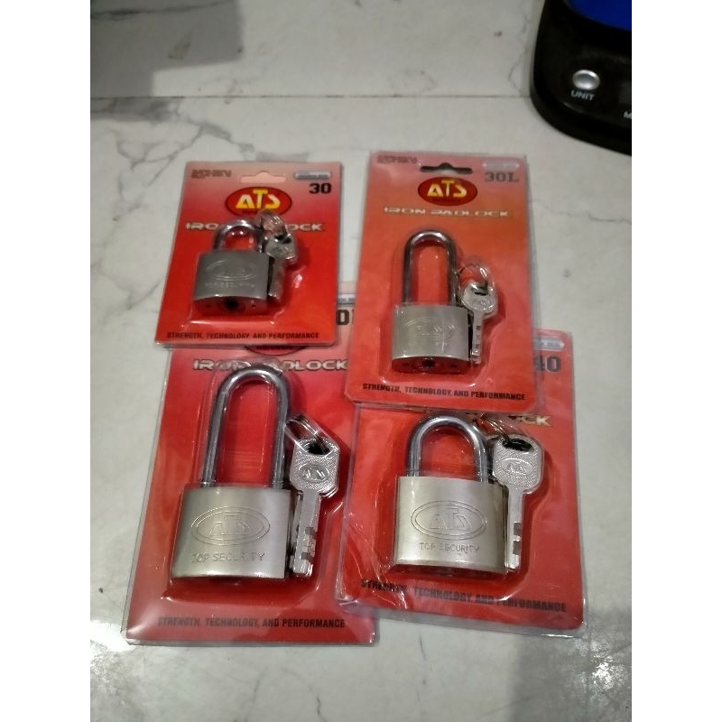 Jual gembok ATS 30mm 40mm 50mm gembok gudang pintu pagar ATS Gembok ...