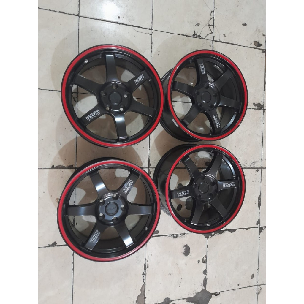 Jual Velg Mobil Bekas Ring 17 TE37 R17 Lebar 7,5 Lubang 5 ET 32 | Shopee Indonesia
