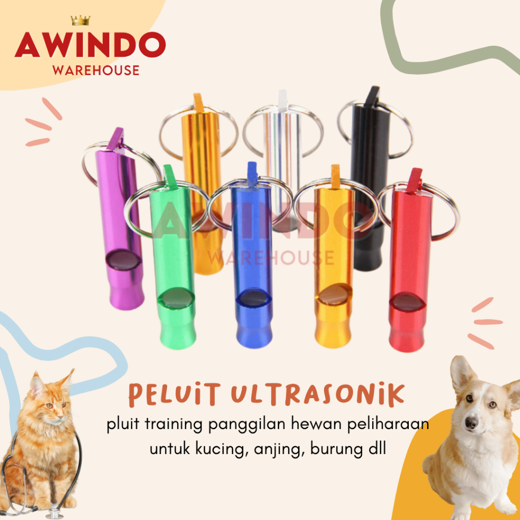 Jual PELUIT ULTRASONIK - Pluit Alat Bantu Melatih Panggilan Whistle ...