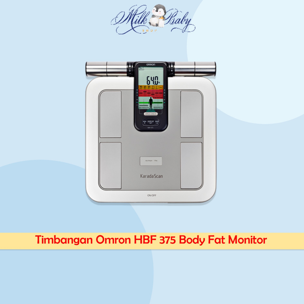 Jual Timbangan Omron HBF 375 Body Fat Monitor | Shopee Indonesia