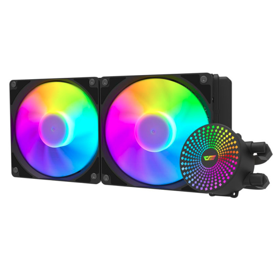 Jual aigo darkFlash RADIANT DC-240 Black ARGB 240mm AIO Liquid Cooler ...