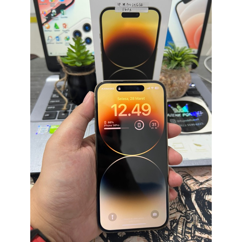 Jual iphone 14 Pro 256gb resmi ibox Bh 100% | Shopee Indonesia