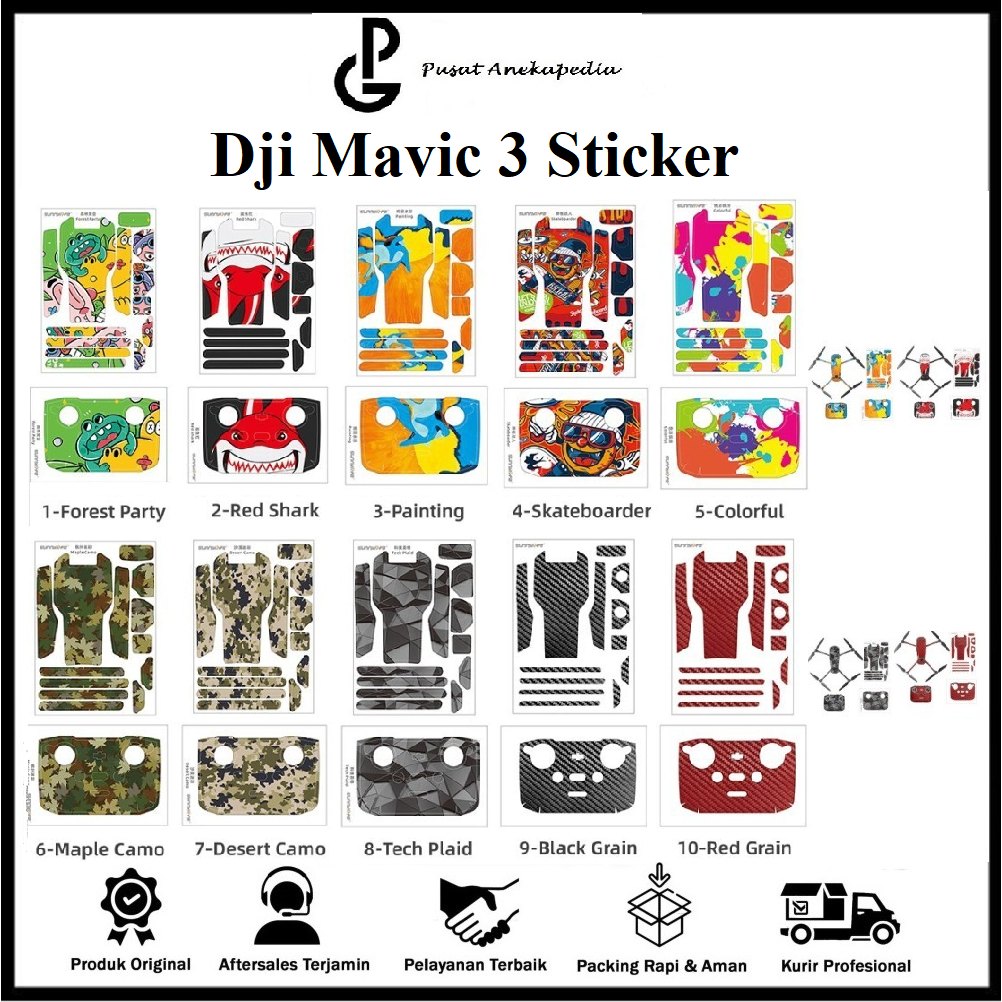 Jual Dji Mavic 3 Sticker - Dji Mavic 3 Stickers - Dji Mavic 3 Stiker ...