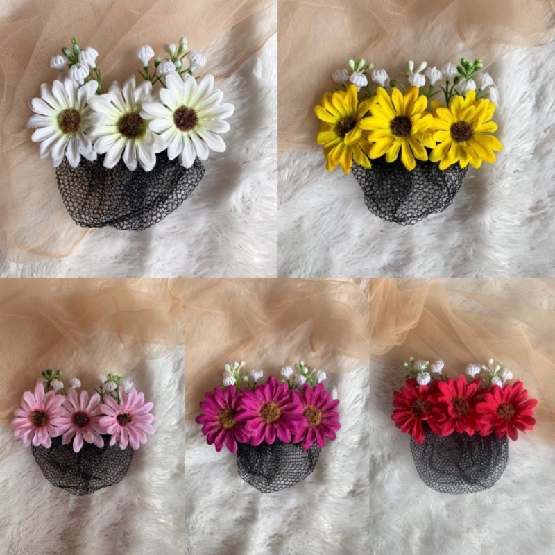 Jual JEPIT JARING BUNGA MARGOT / jepit rambut / hiasan rambut | Shopee ...