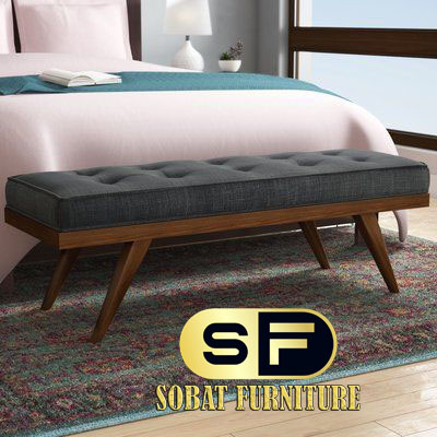 Jual Bench Minimalis Kayu Jati - Bangku Model Kekinian dengan Busa ...