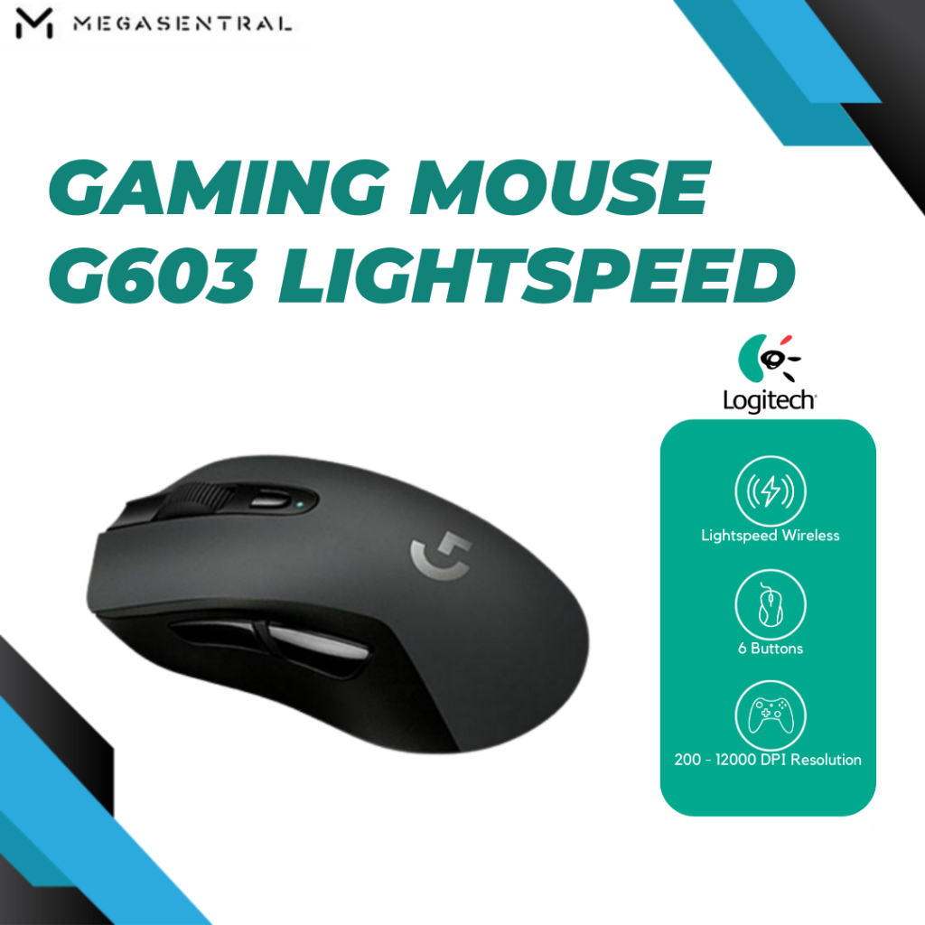 Jual Logitech G603 Lightspeed Wireless Gaming Mouse | Shopee Indonesia