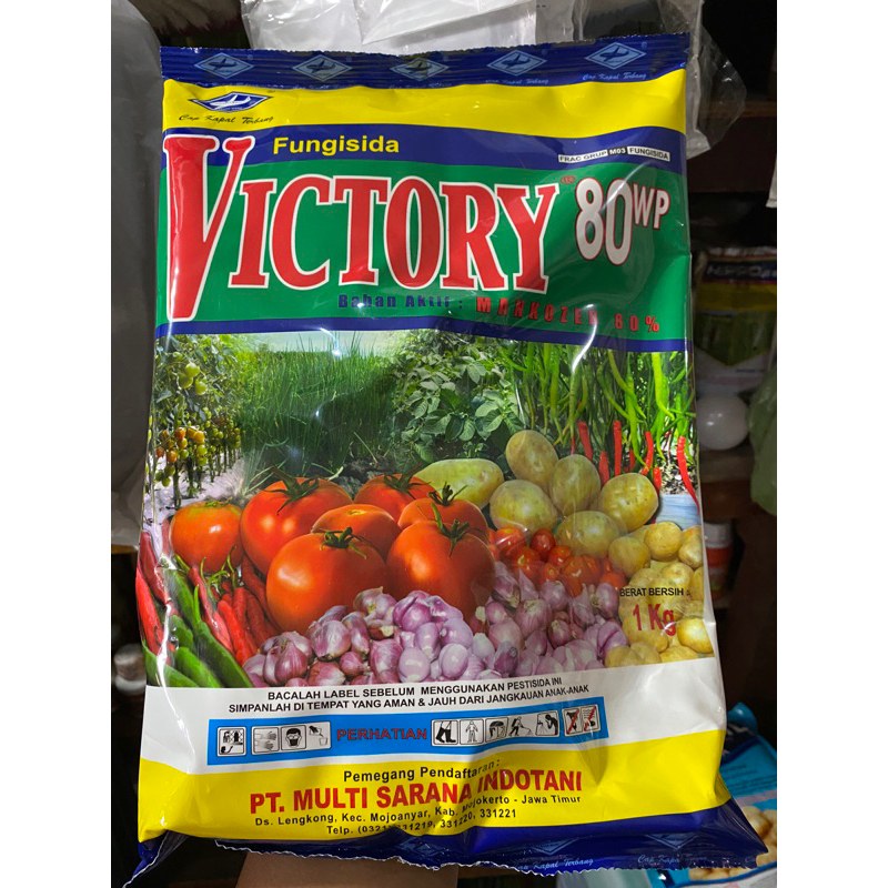Jual Fungisida victory 80WP ukuran 1kg | Shopee Indonesia